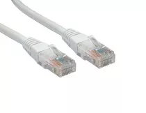 Cat5e UTP RJ45 Ethernet Patch Cable 0.5m - White
