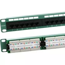 excel cat5e 24-port and 48-port patch panels 100-726