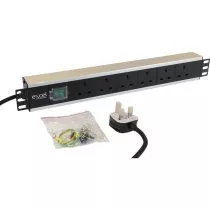 6 Way Power Strip - Horizontal