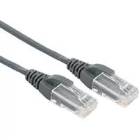 Excel Cat6 UTP Mini RJ45 Ethernet Patch Lead LS0H 1.5m - Grey