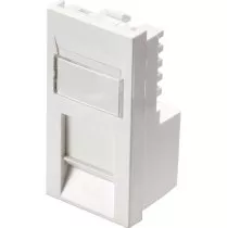 Excel Office Cat6 UTP Low Profile RJ45 Module - White