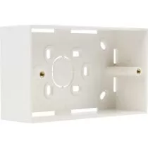 2 Gang 47mm Deep Back Box