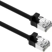 Excel Cat6A Mini RJ45 Ethernet Patch Cable 28AWG LSOH 5m Black