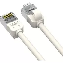 Excel Cat6a mini patch lead 28awg lsoh blade booted 1m White 103-271