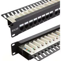 Cat6 Patch Panels 24-port 48-port 100-304