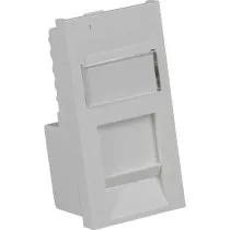 Excel Cat6 UTP RJ45 Low Profile Module - White