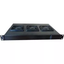 Excel Fan Tray 3 Way Rack Mounted - Universal - Black