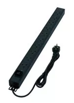 10 Way Power Strip - Vertical